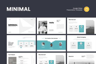 Business Minimal Google Slides Template | Nulivo Market
