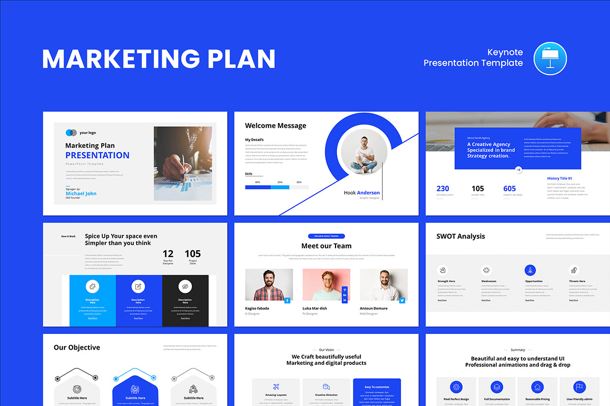 Easy Marketing Plan Sample