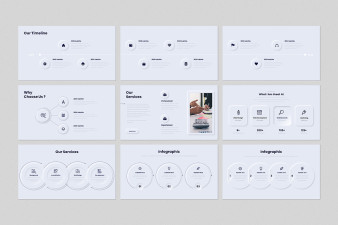 Neumorphic PowerPoint Template | Nulivo Market