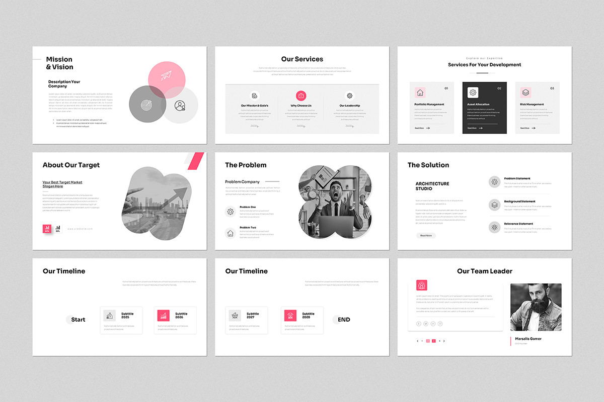 Minimal PowerPoint Template | Nulivo Market