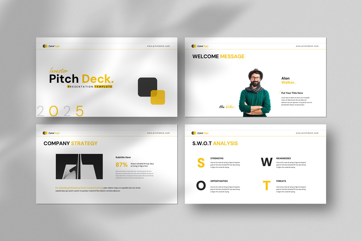 Pitch Deck Google Slides Template | Nulivo Market