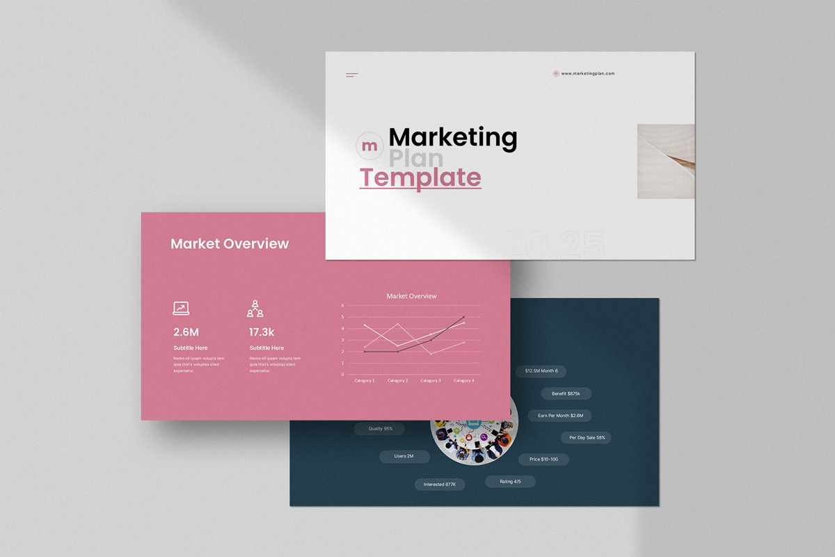 Marketing Plan Keynote Template | Nulivo Market