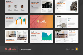 The Studio Google Slides Template | Nulivo Market
