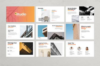 The Studio Google Slides Template | Nulivo Market