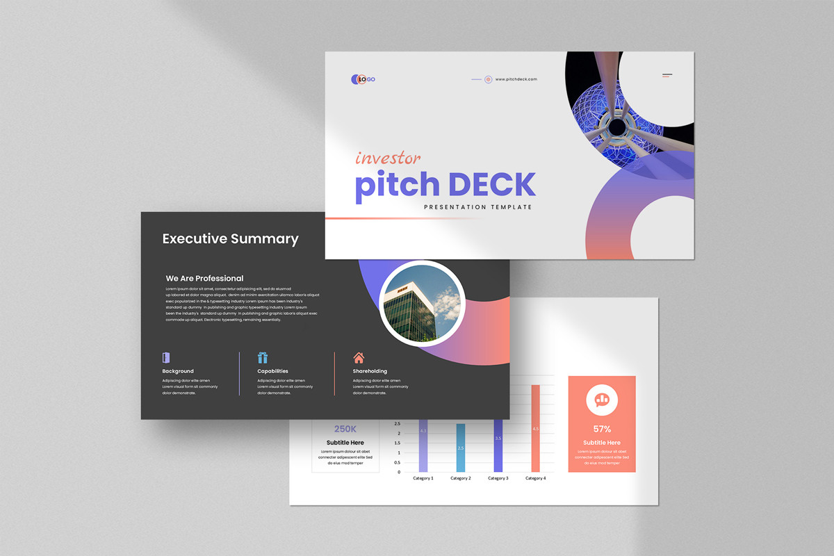 Investor Pitch Deck PowerPoint Template | Nulivo Market