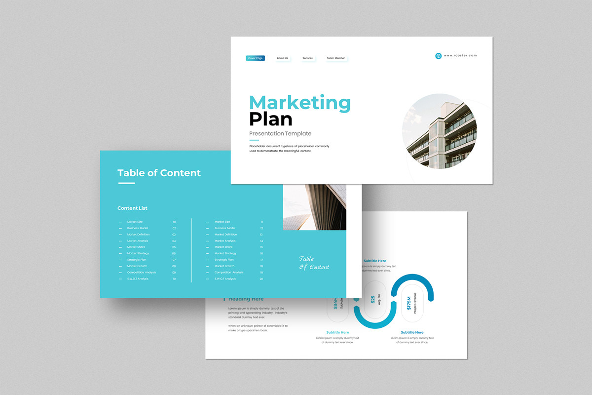 Marketing Plan Keynote Template | Nulivo Market