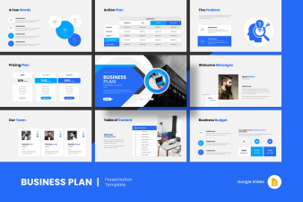 Business Plan Google Slides Template | Nulivo Market