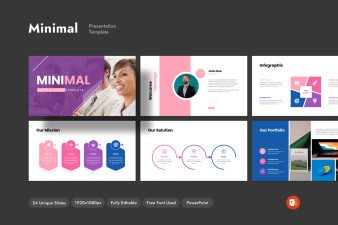 Minimal Presentation Template | Nulivo Market
