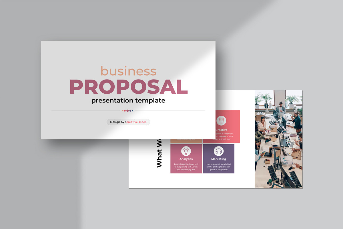 Business Proposal PowerPoint Template | Nulivo Market
