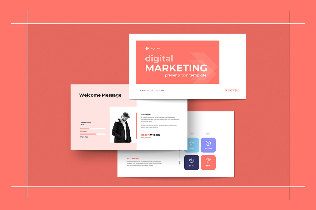 Digital Marketing Presentation Template | Nulivo Market