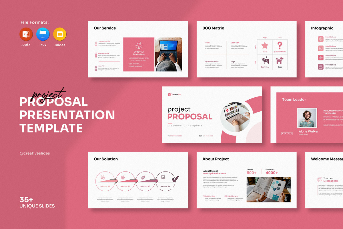 Project Proposal Presentation Template | Nulivo Market