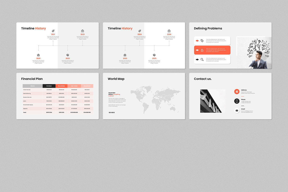 Minimal PowerPoint Presentation Template | Nulivo Market