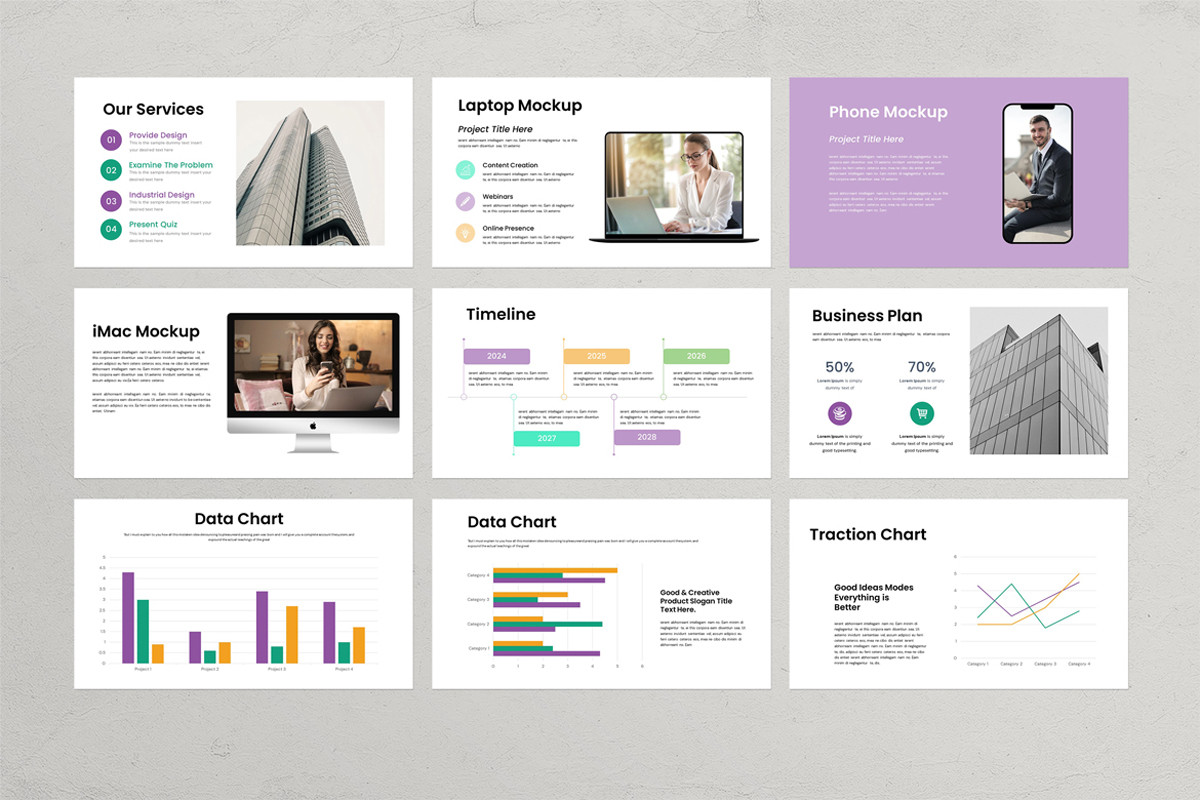 Business Plan Google Slides Presentation Template | Nulivo Market