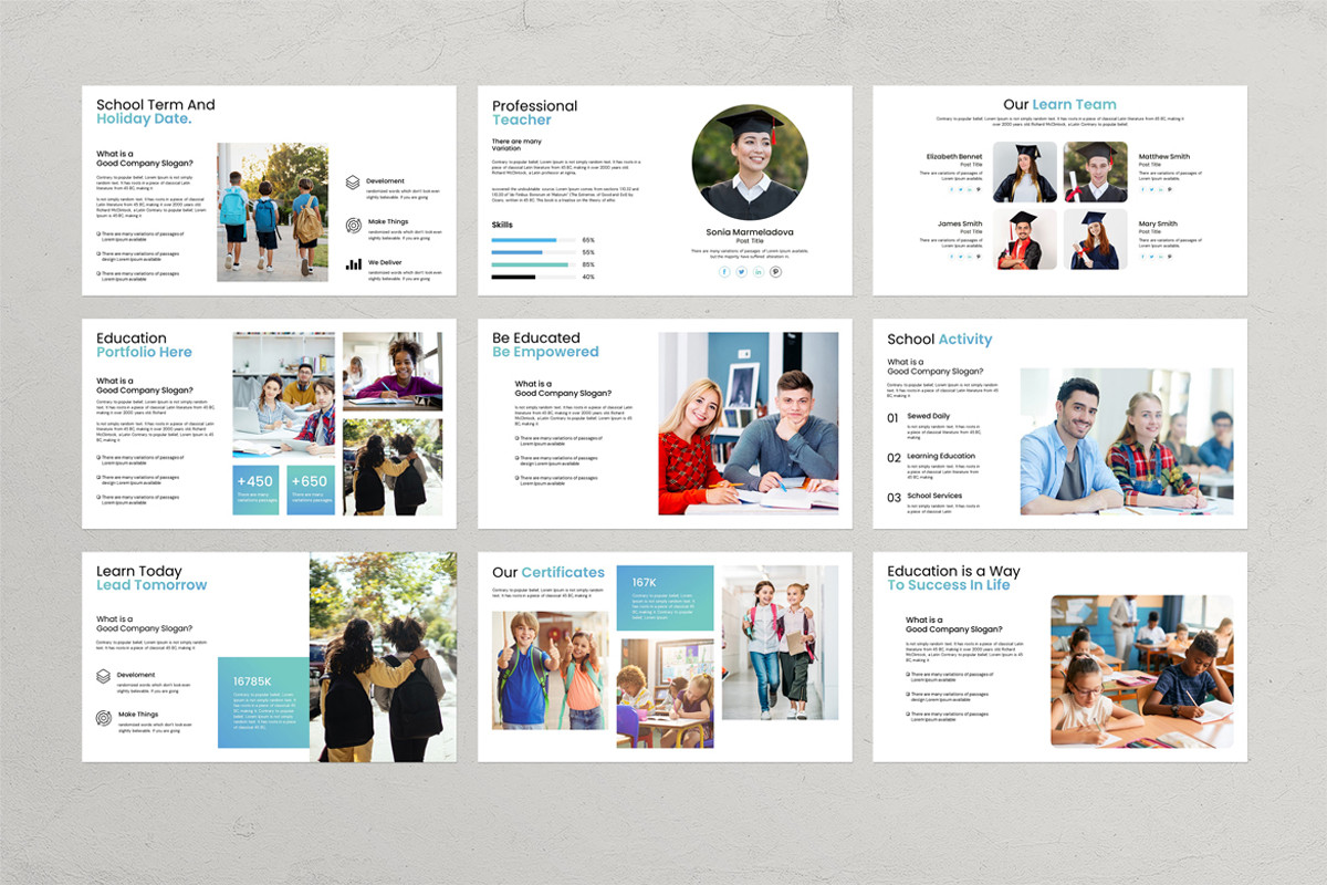 Education PowerPoint Template | Nulivo Market