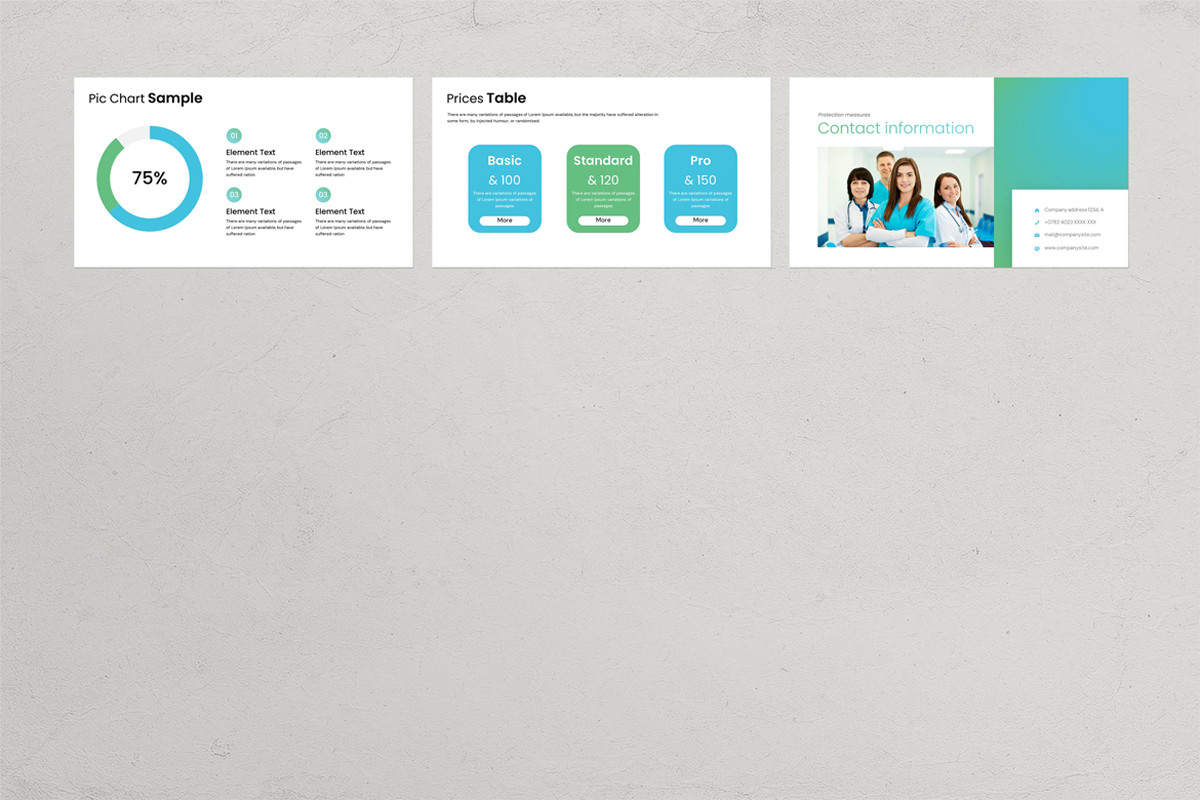 Medical & Health Google Slides Template | Nulivo Market