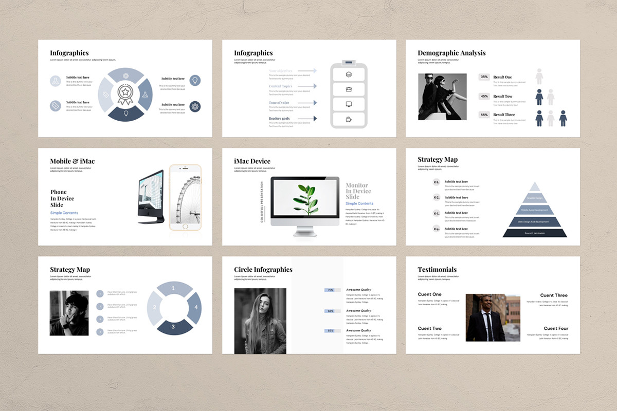 Business PowerPoint Presentation Template | Nulivo Market