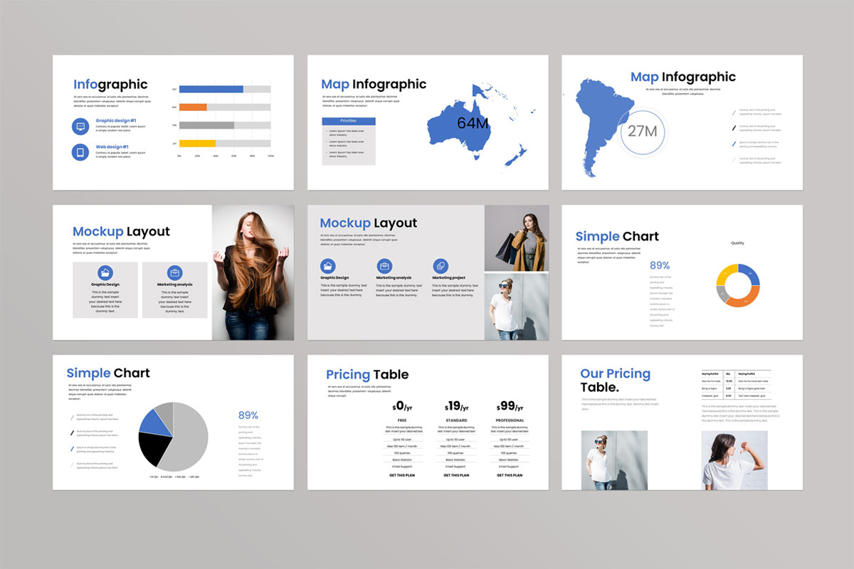 Minimalist Keynote Presentation Template | Nulivo Market