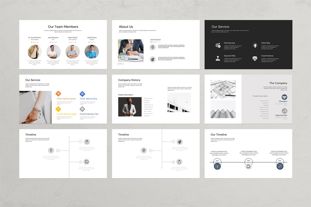 Minimal PowerPoint Presentation Template | Nulivo Market