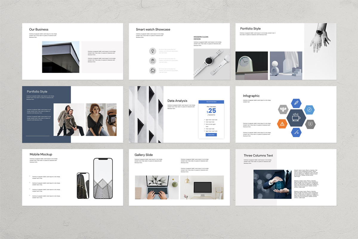 Minimal PowerPoint Presentation Template | Nulivo Market