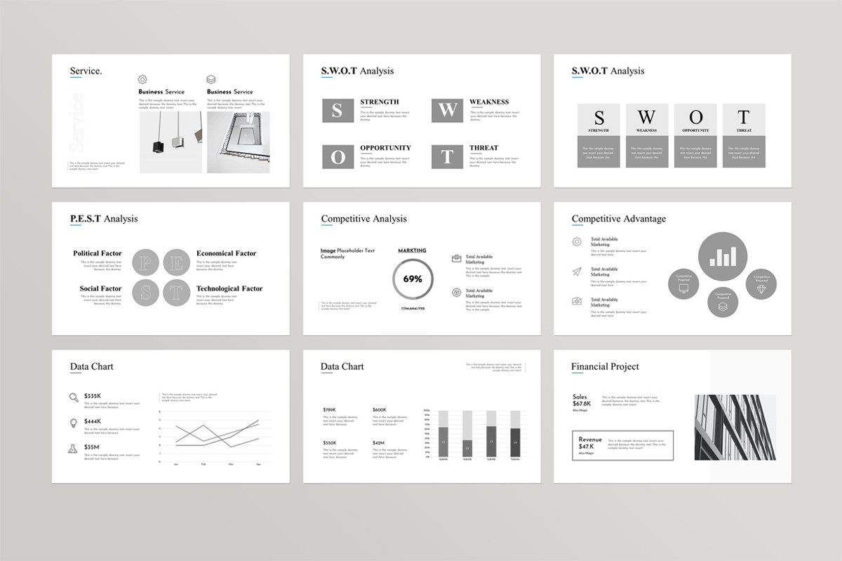 Project Proposal PowerPoint Presentation Template | Nulivo Market
