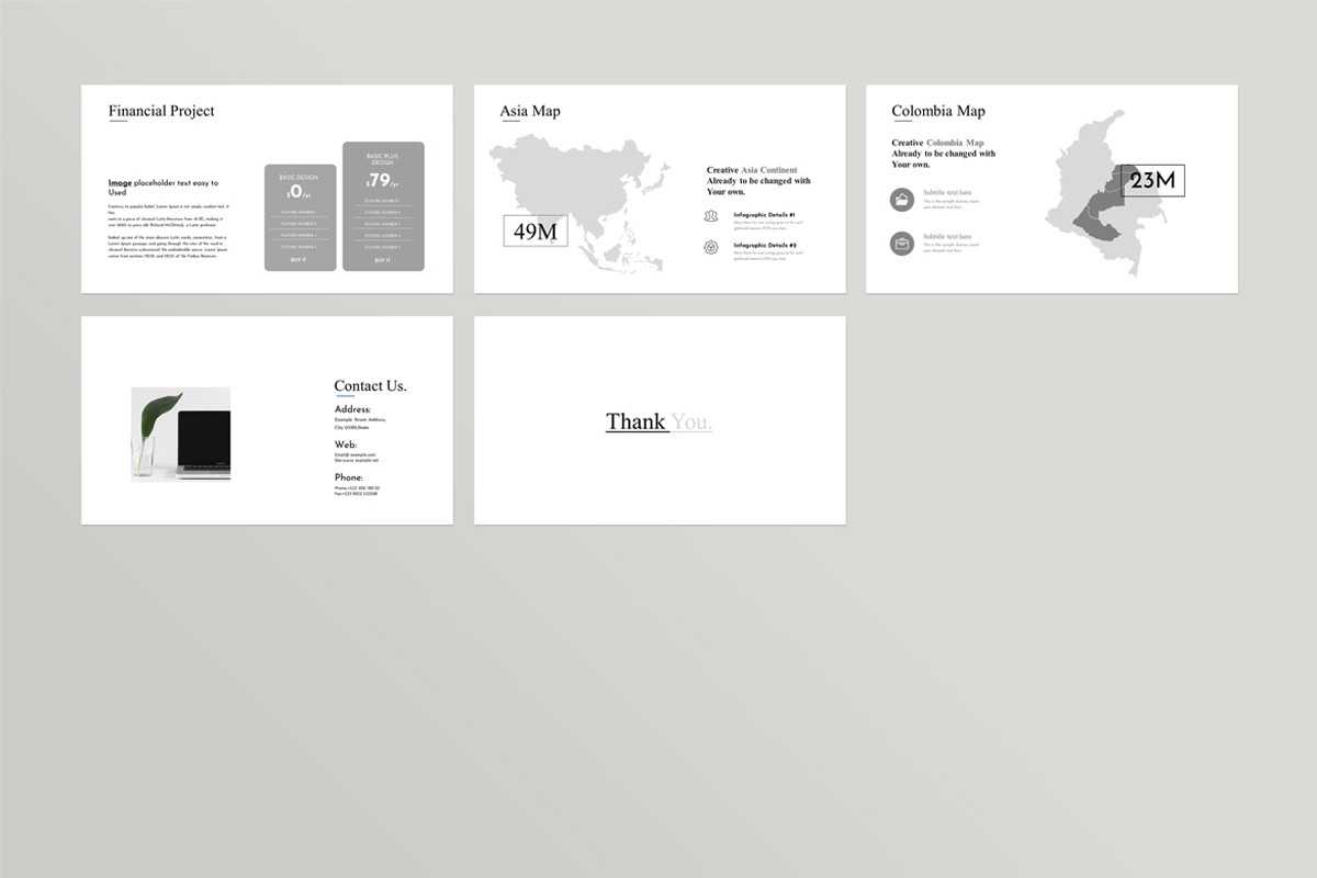 Project Proposal Keynote Presentation Template | Nulivo Market