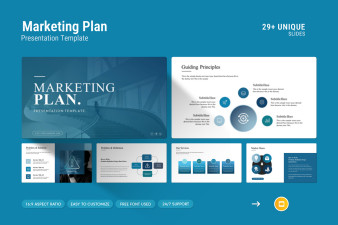 Marketing Plan Google Slides Presentation Template | Nulivo Market