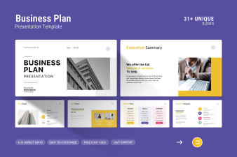 Business Plan Google Slides Presentation Template | Nulivo Market