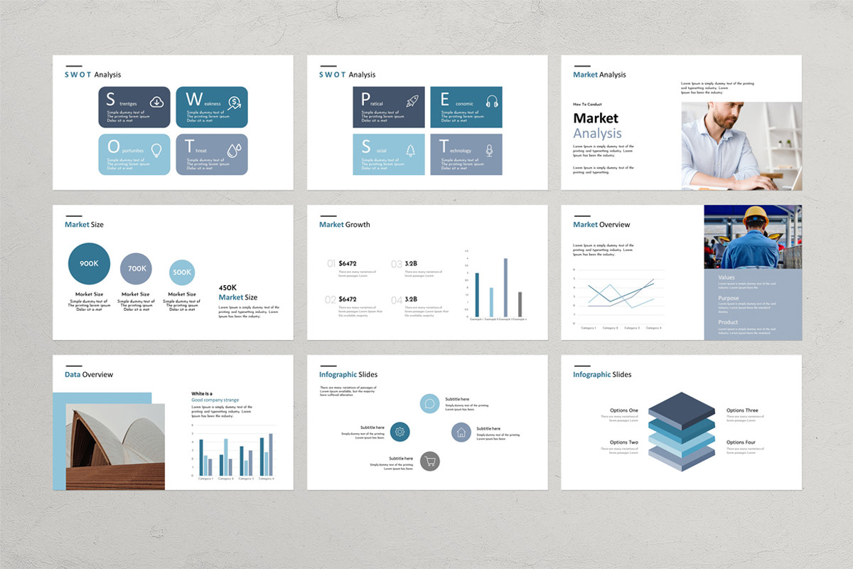 Business Plan Keynote Presentation Template | Nulivo Market