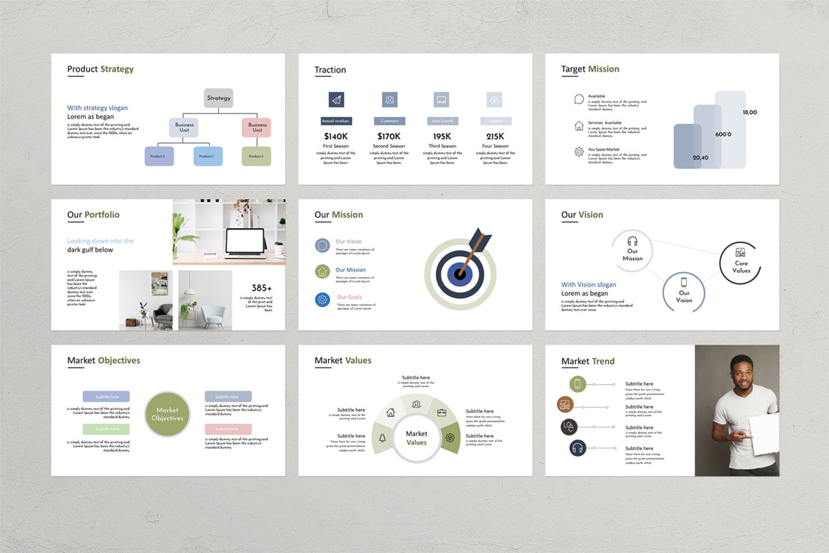 Marketing Plan PowerPoint Presentation Template | Nulivo Market