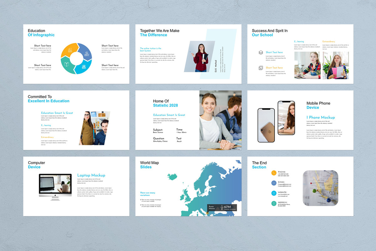 Education PowerPoint Presentation Template | Nulivo Market