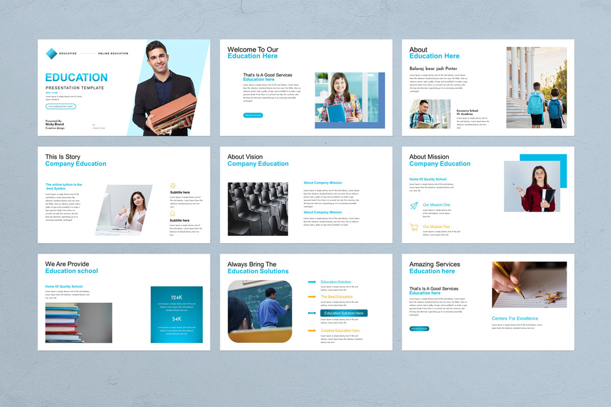 Education Keynote Presentation Template | Nulivo Market