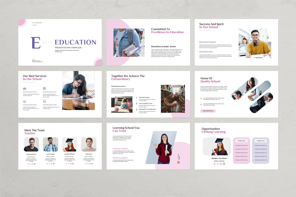 Education PowerPoint Presentation Template | Nulivo Market