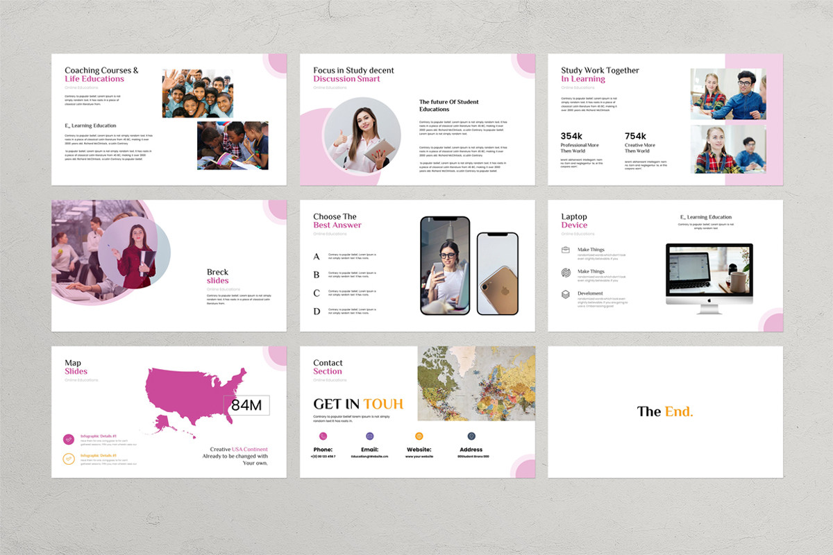 Education PowerPoint Presentation Template | Nulivo Market