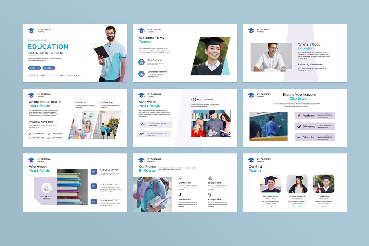 Education PowerPoint Presentation Template | Nulivo Market