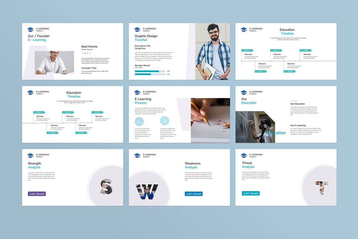 Education Keynote Presentation Template | Nulivo Market