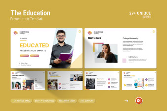 Education PowerPoint Presentation Template | Nulivo Market