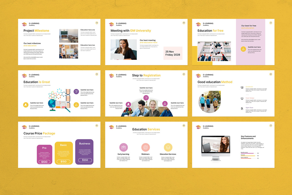 Education Keynote Presentation Template | Nulivo Market