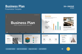 Business Plan Google Slides Presentation Template | Nulivo Market
