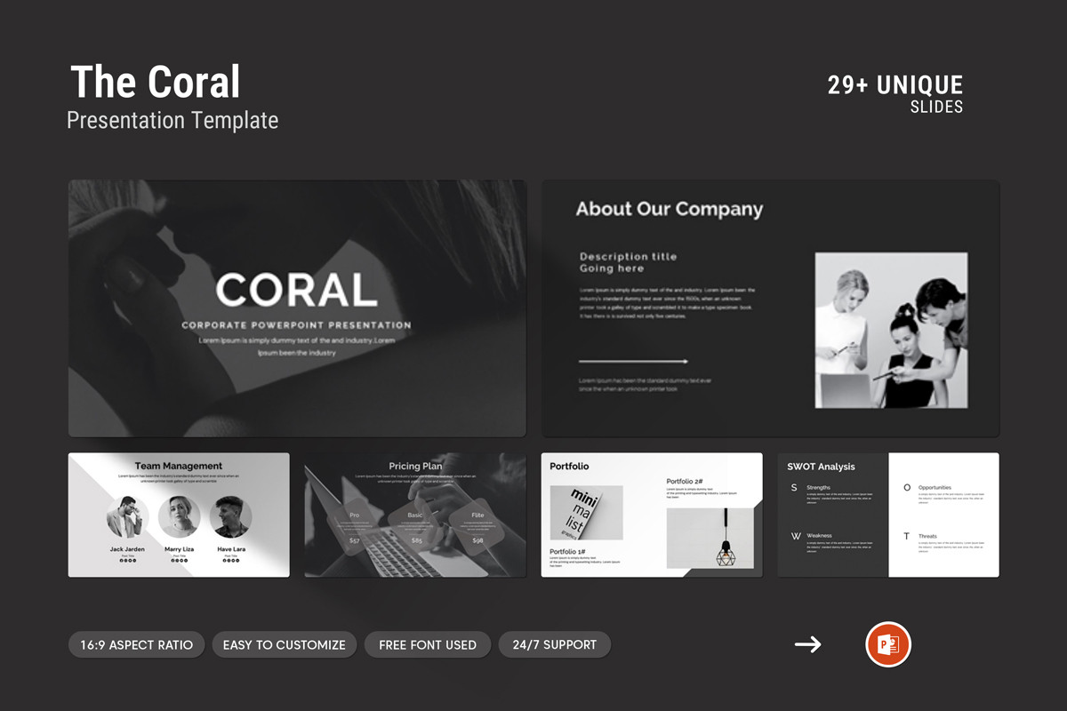 Business PowerPoint Presentation Template | Nulivo Market