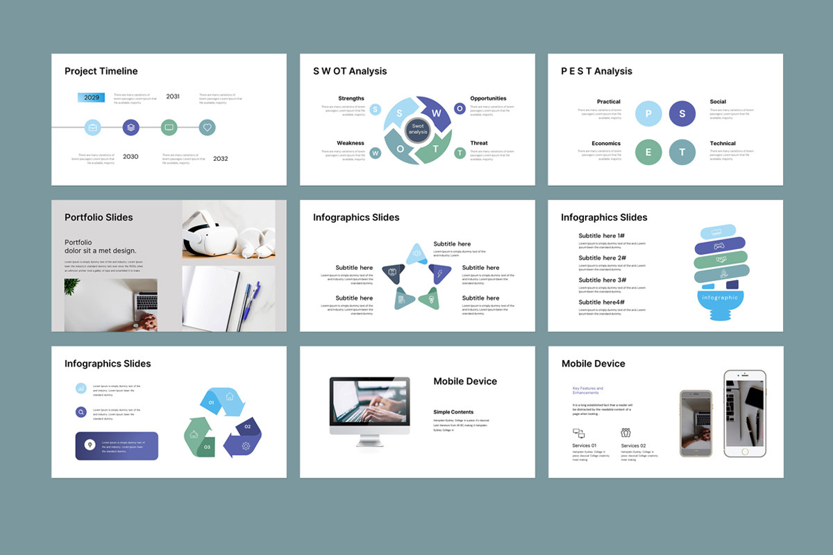 Project Proposal PowerPoint Template | Nulivo Market