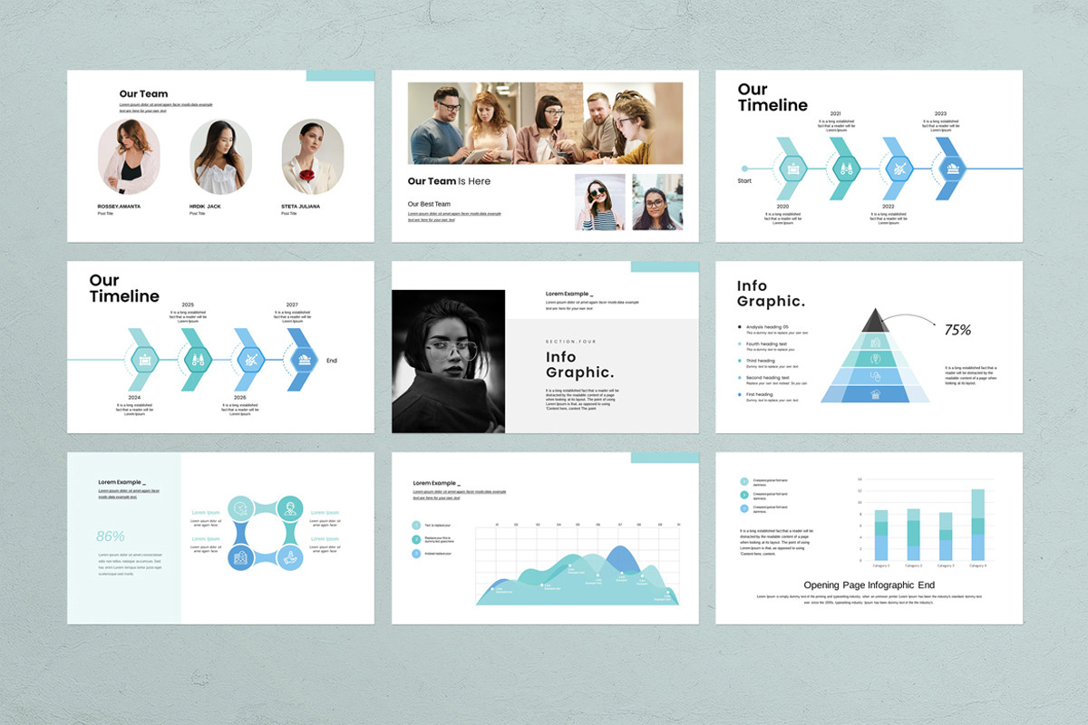 Business PowerPoint Presentation Template. | Nulivo Market