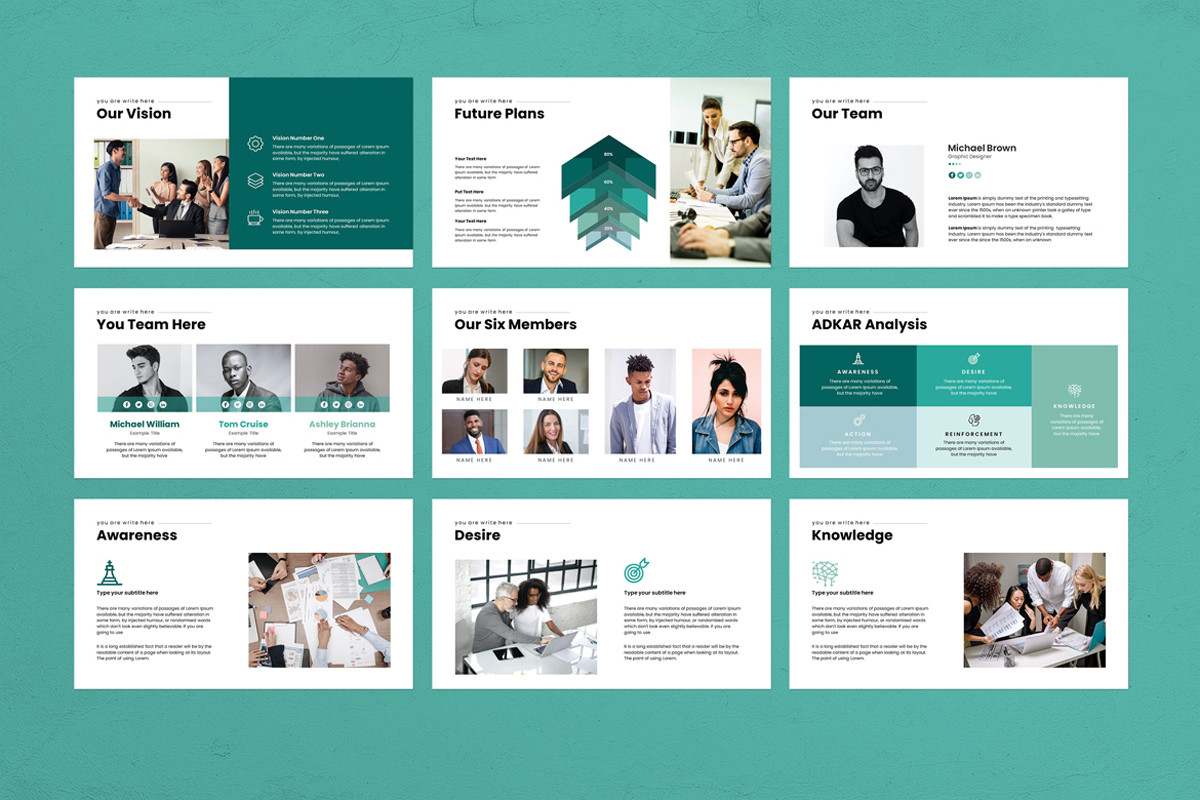 Business PowerPoint Presentation Template | Nulivo Market