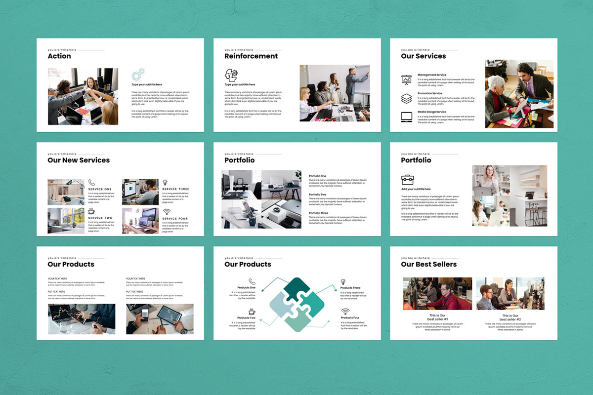 Business PowerPoint Presentation Template | Nulivo Market