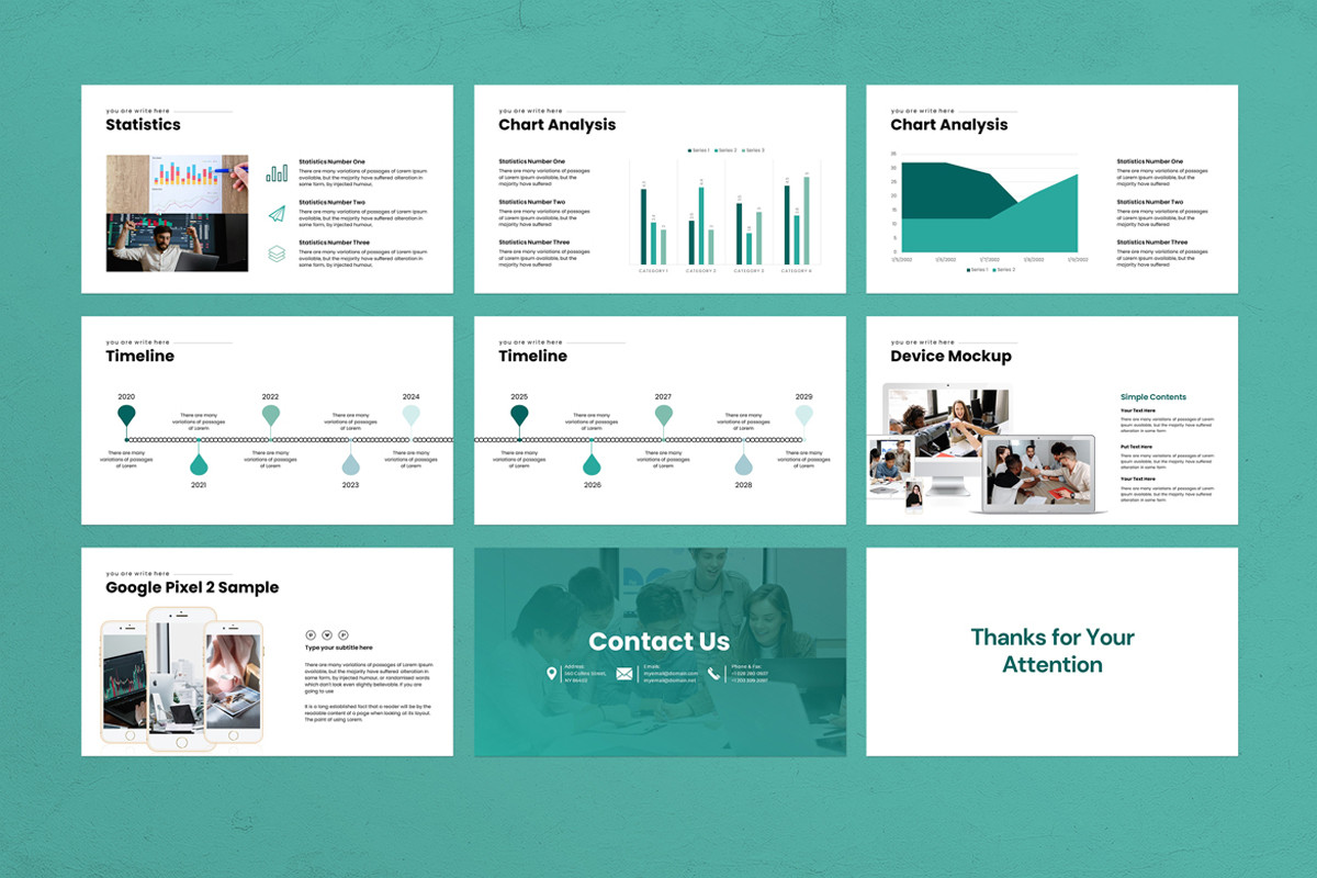 Business PowerPoint Presentation Template | Nulivo Market