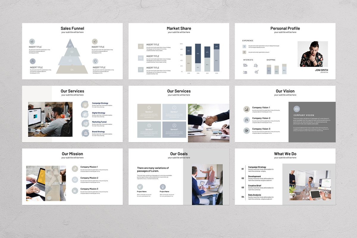 Marketing Plan Google Slides Presentation Template | Nulivo Market