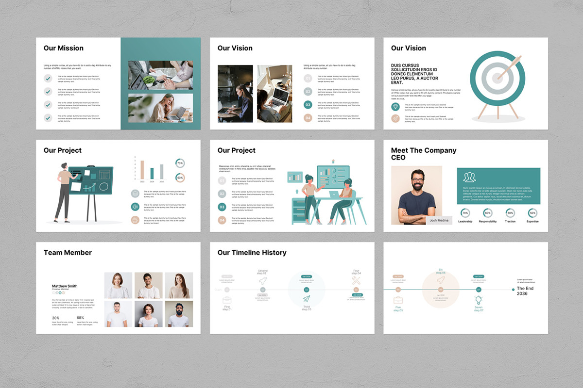 Business PowerPoint Presentation Template | Nulivo Market