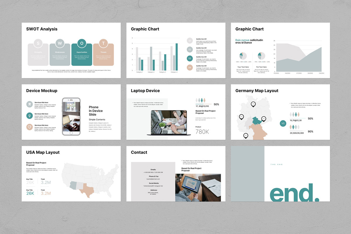 Business PowerPoint Presentation Template | Nulivo Market