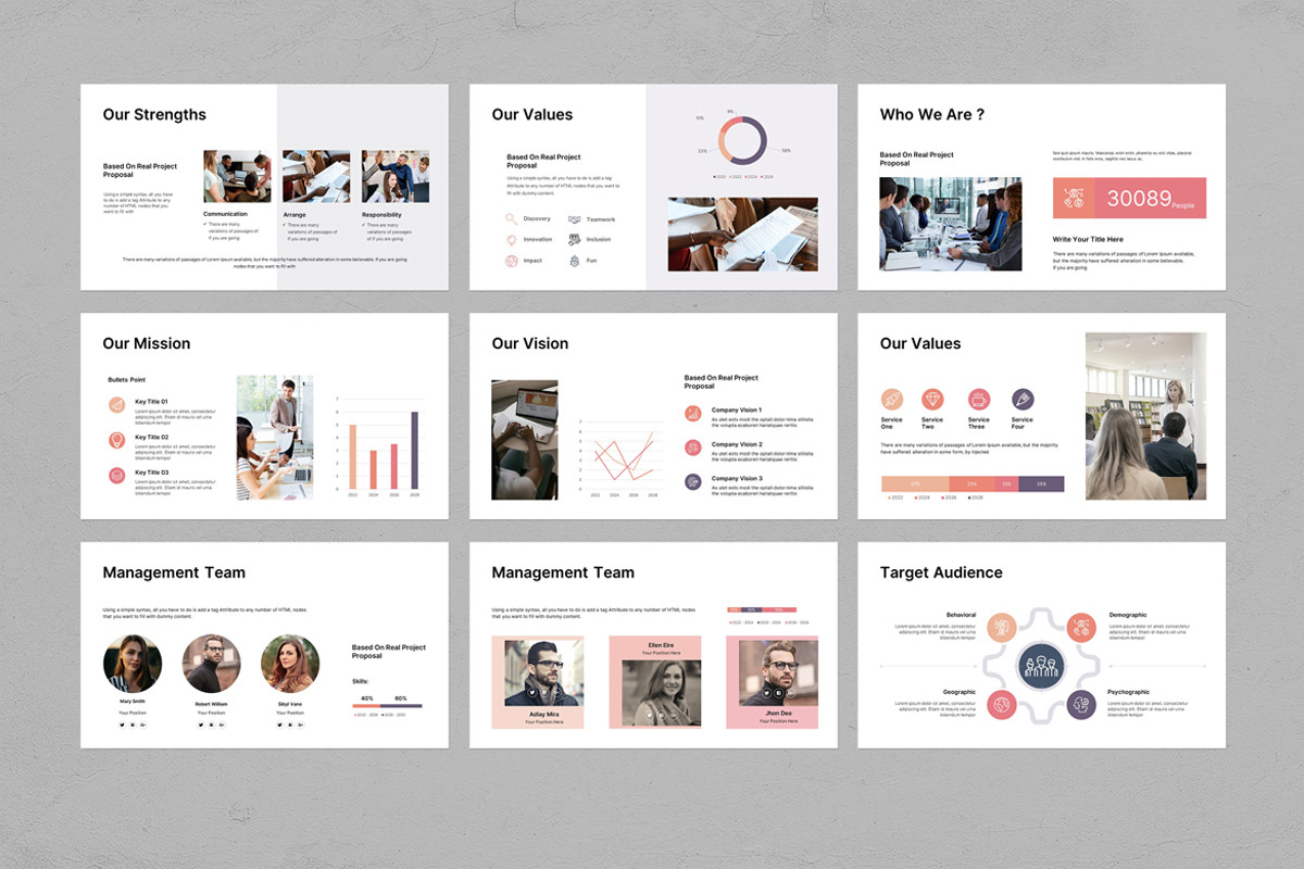Project Proposal PowerPoint Presentation Template | Nulivo Market