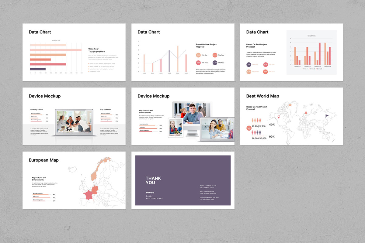 Project Proposal PowerPoint Presentation Template | Nulivo Market