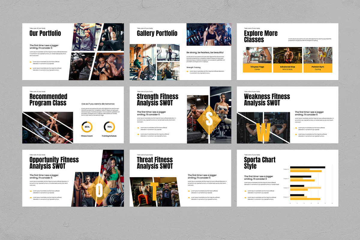 Healthy Body PowerPoint Presentation Template | Nulivo Market